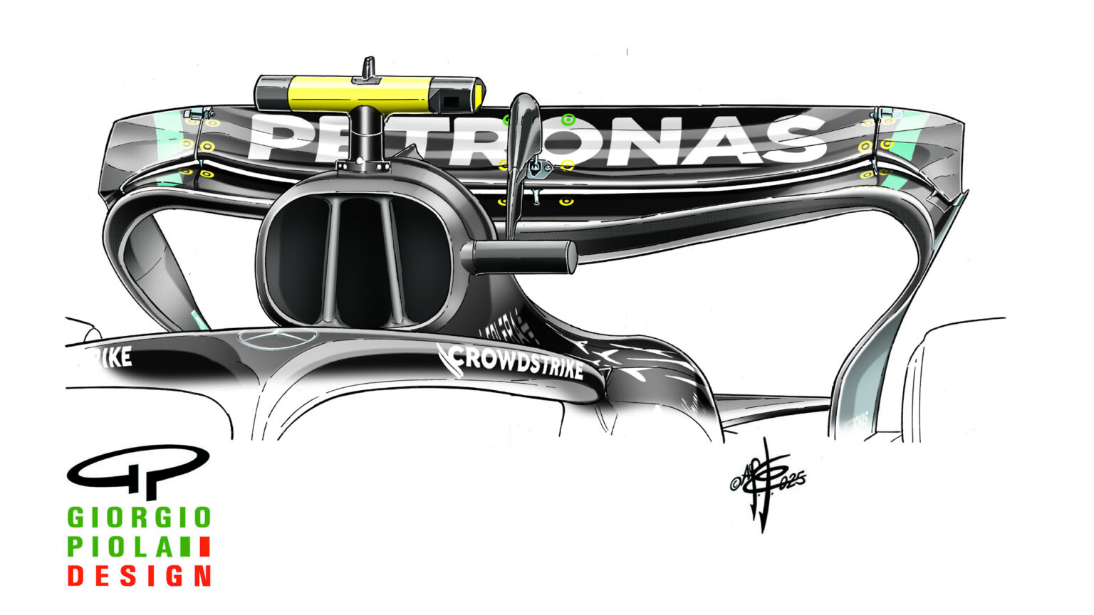 Giorgio Piola Design Motorsport Mag Merchandise Drawings