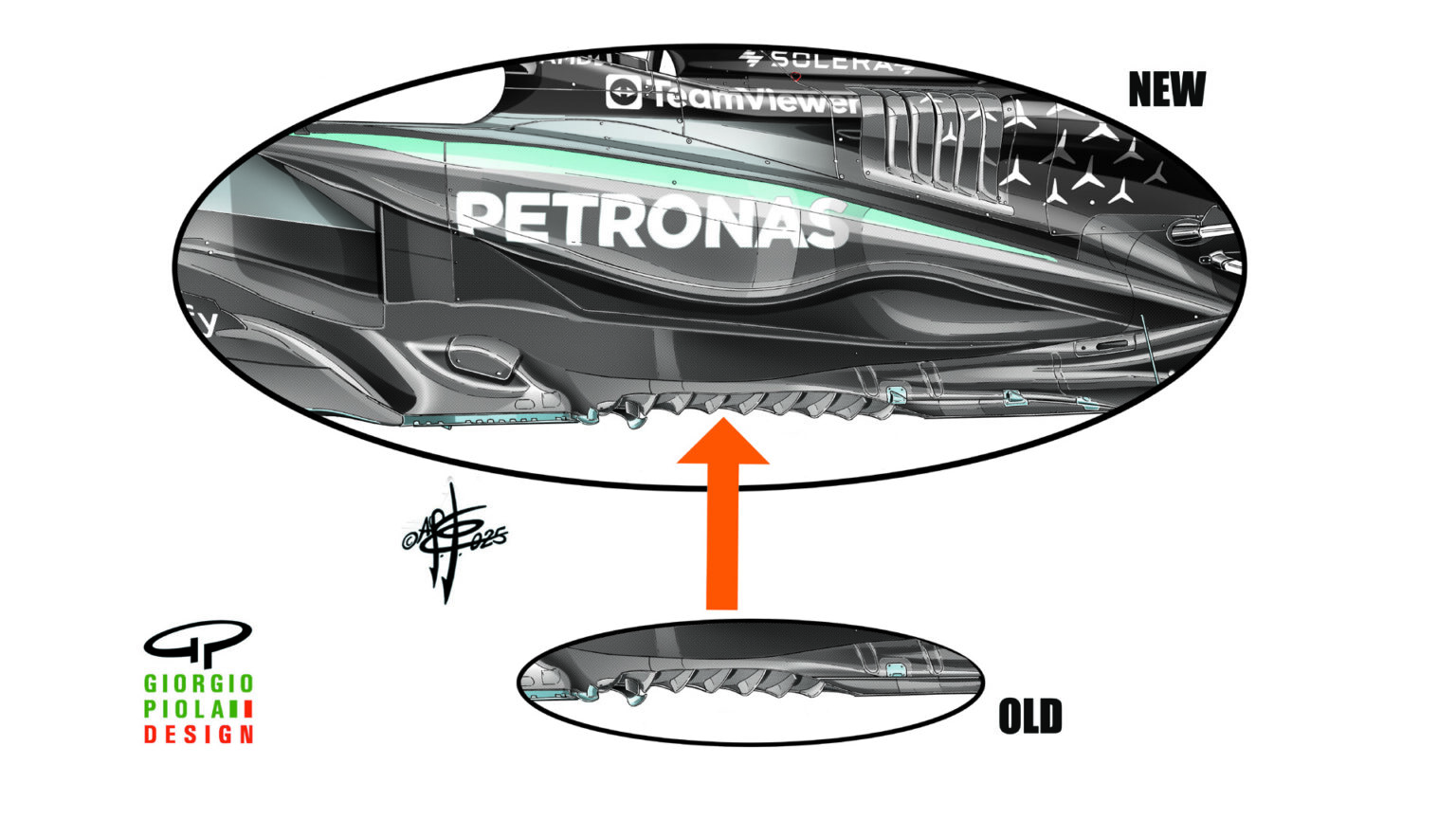 Giorgio Piola Design Motorsport Mag Merchandise Drawings